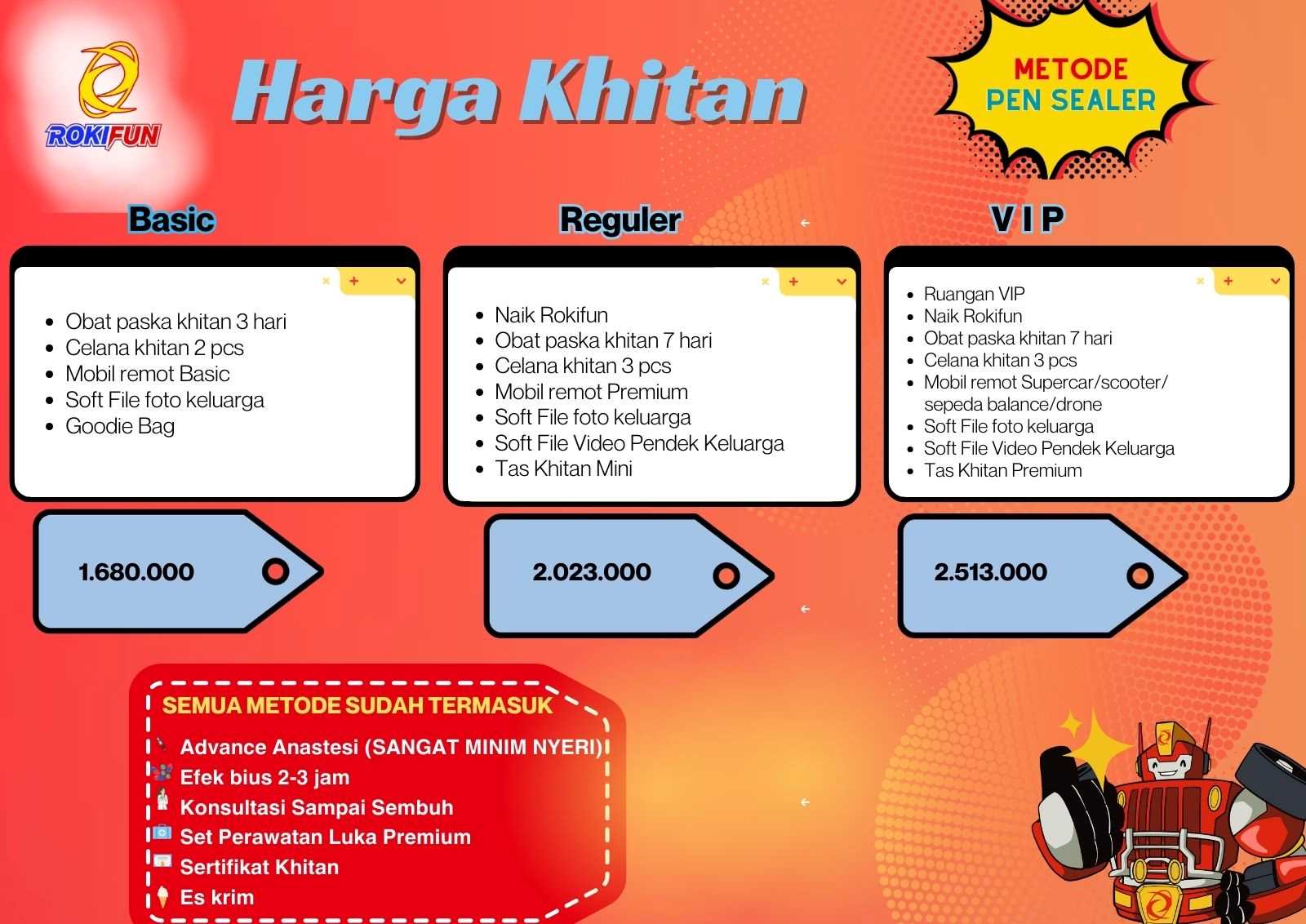 Sunat Metode Pen Sealer, Khitan Tanpa Jahitan yang Aman dan Nyaman Sunat Metode Pen Sealer, Khitan Tanpa Jahitan yang Aman dan Nyaman